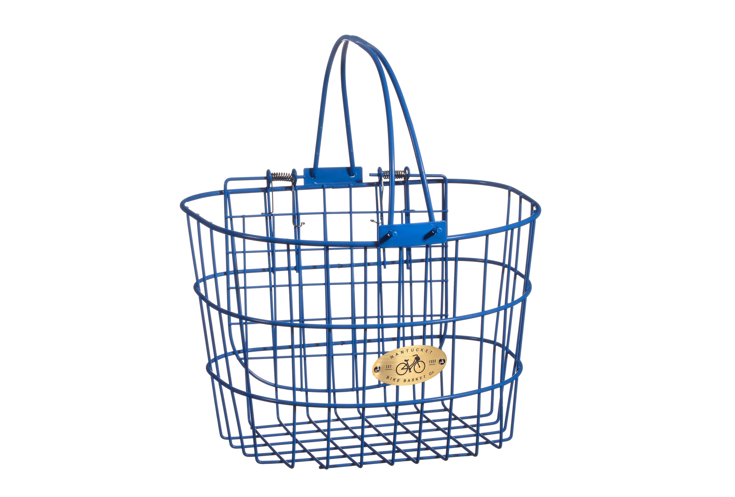 SURFSIDE WIRE D W/ SPRING-LOADED LID, ROYAL BLUE – Nantucket Bike ...